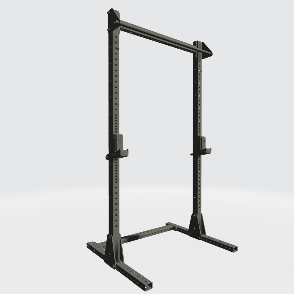 XTC Gear | X-Series Squat Rack w/Chin-up Canadian Made Half Racks