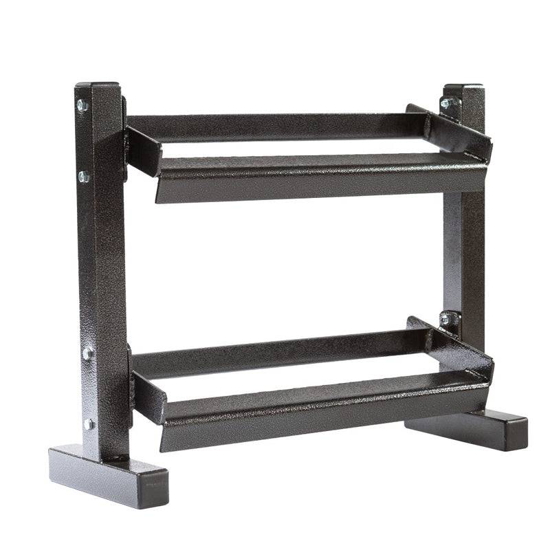 York Barbell | Mini Hex 2-Tier Dumbbell Rack Storage System